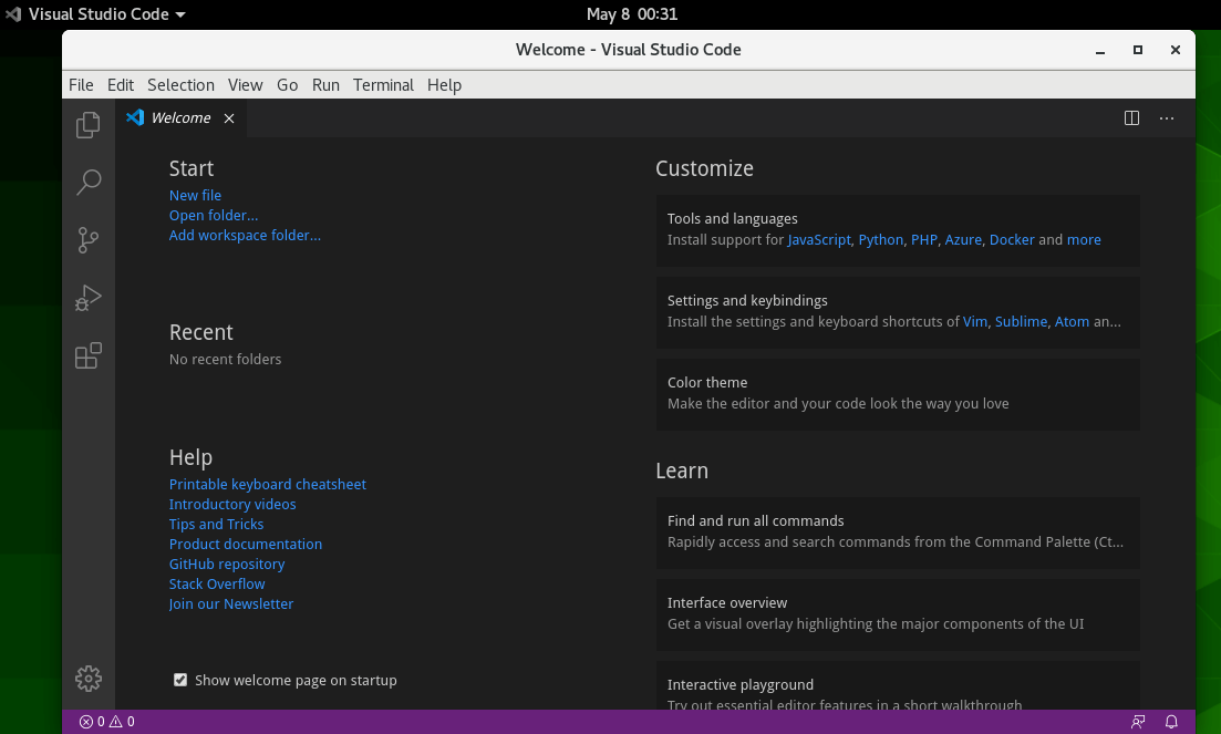 Centos7 visual Studio Code How To Install Visual Code On Centos 8 Linuxize Vrogue